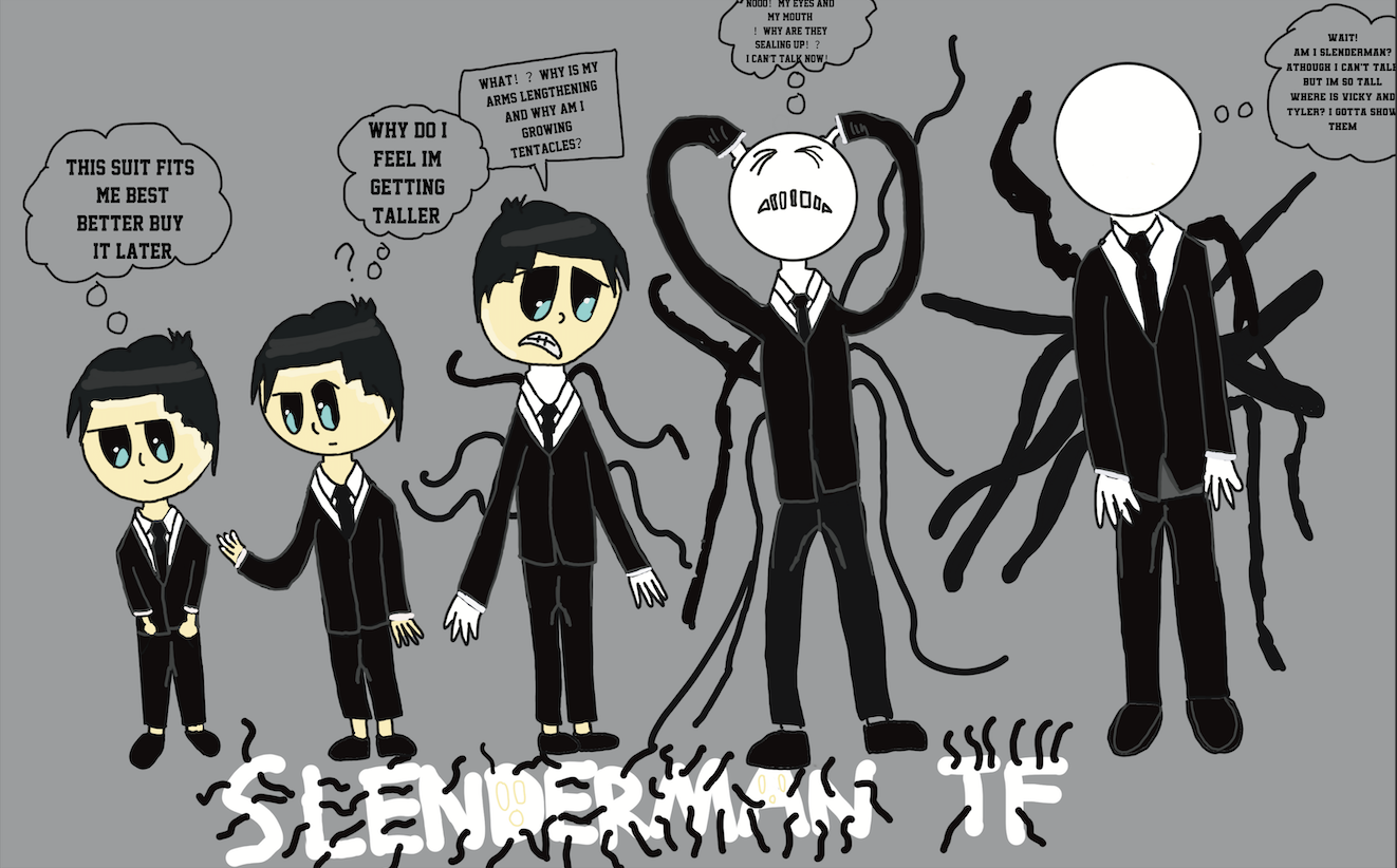 Lance tf into Slenderman by NoHarryAllowed on DeviantArt