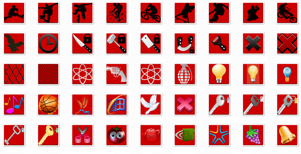 45 Icons Png and Ico Formats 72x72 Red set by vitago on DeviantArt