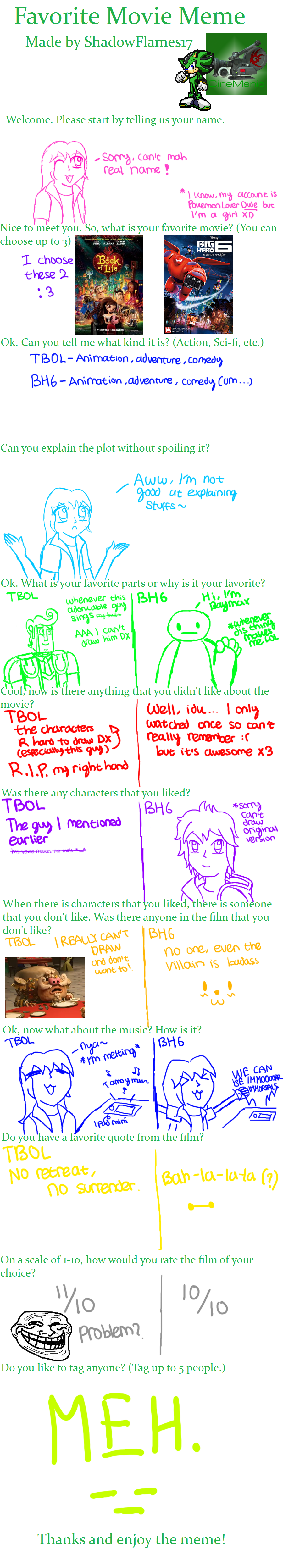 Favorite movie meme by PokemonLoverDude on DeviantArt