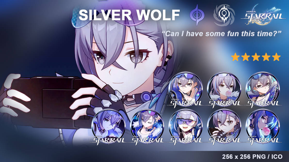 ICONS - Honkai Star Rail - Silver Wolf by Icons-WORKSHOP on DeviantArt