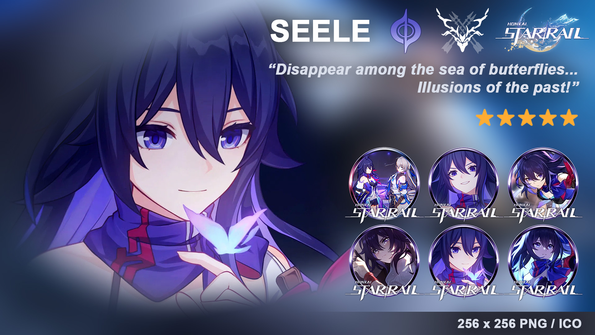 ICONS - Honkai Star Rail - Seele by Icons-WORKSHOP on DeviantArt