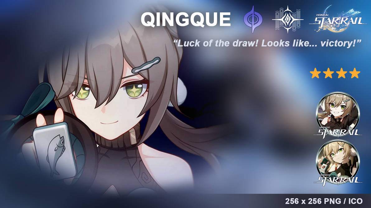 Honkai Star Rail - Qingque by Icons-WORKSHOP on DeviantArt