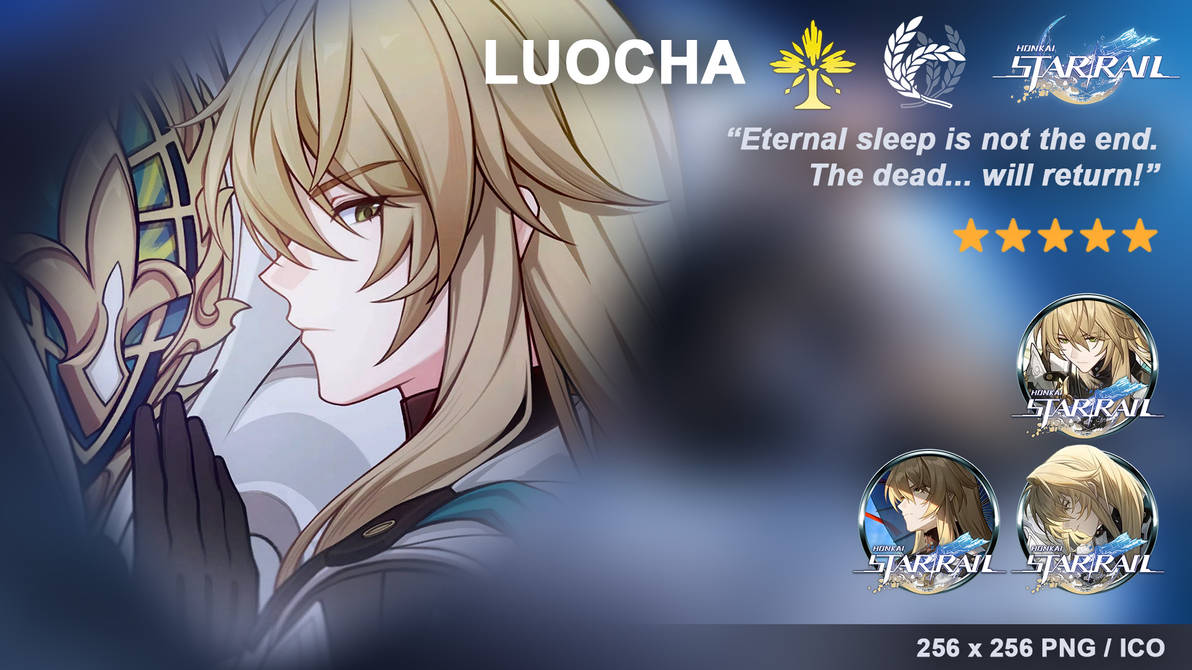 Honkai Star Rail - Luocha by Icons-WORKSHOP on DeviantArt