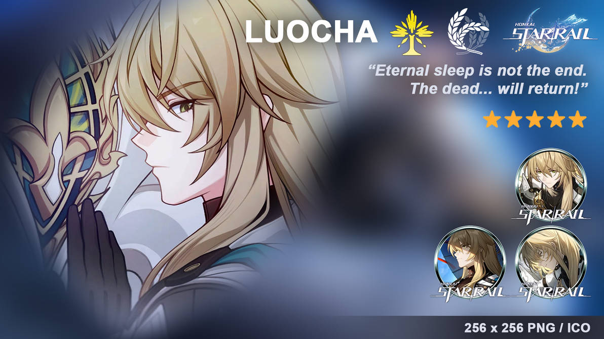 Honkai Star Rail - Luocha by Icons-WORKSHOP on DeviantArt