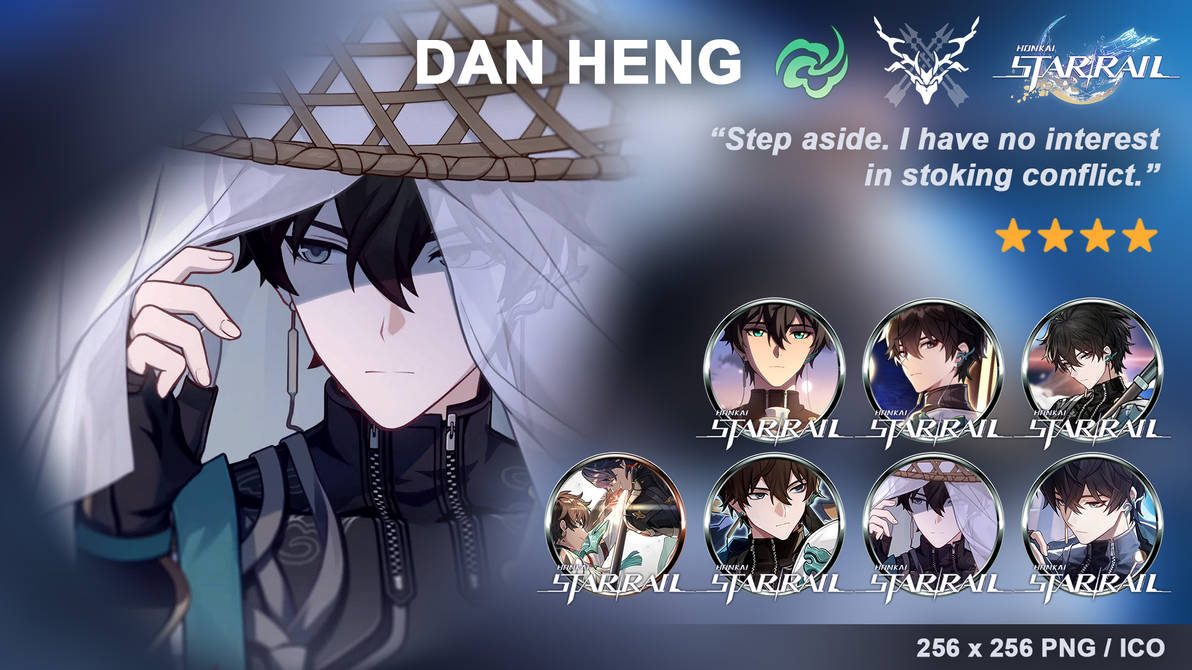 ICONS - Honkai Star Rail - Dan Heng by Icons-Nexus on DeviantArt