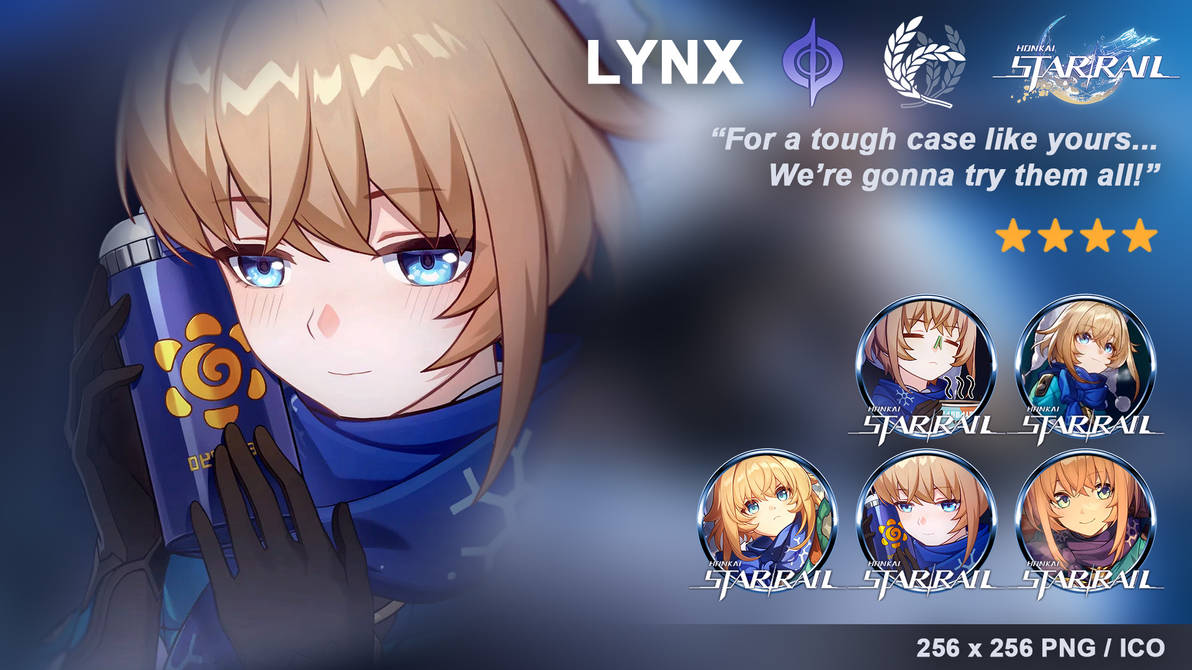 ICONS - Honkai Star Rail - Lynx by Icons-WORKSHOP on DeviantArt