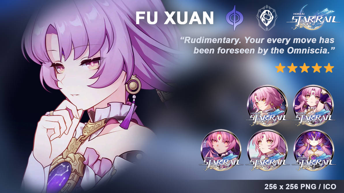 Honkai Star Rail - Fu Xuan by Icons-WORKSHOP on DeviantArt