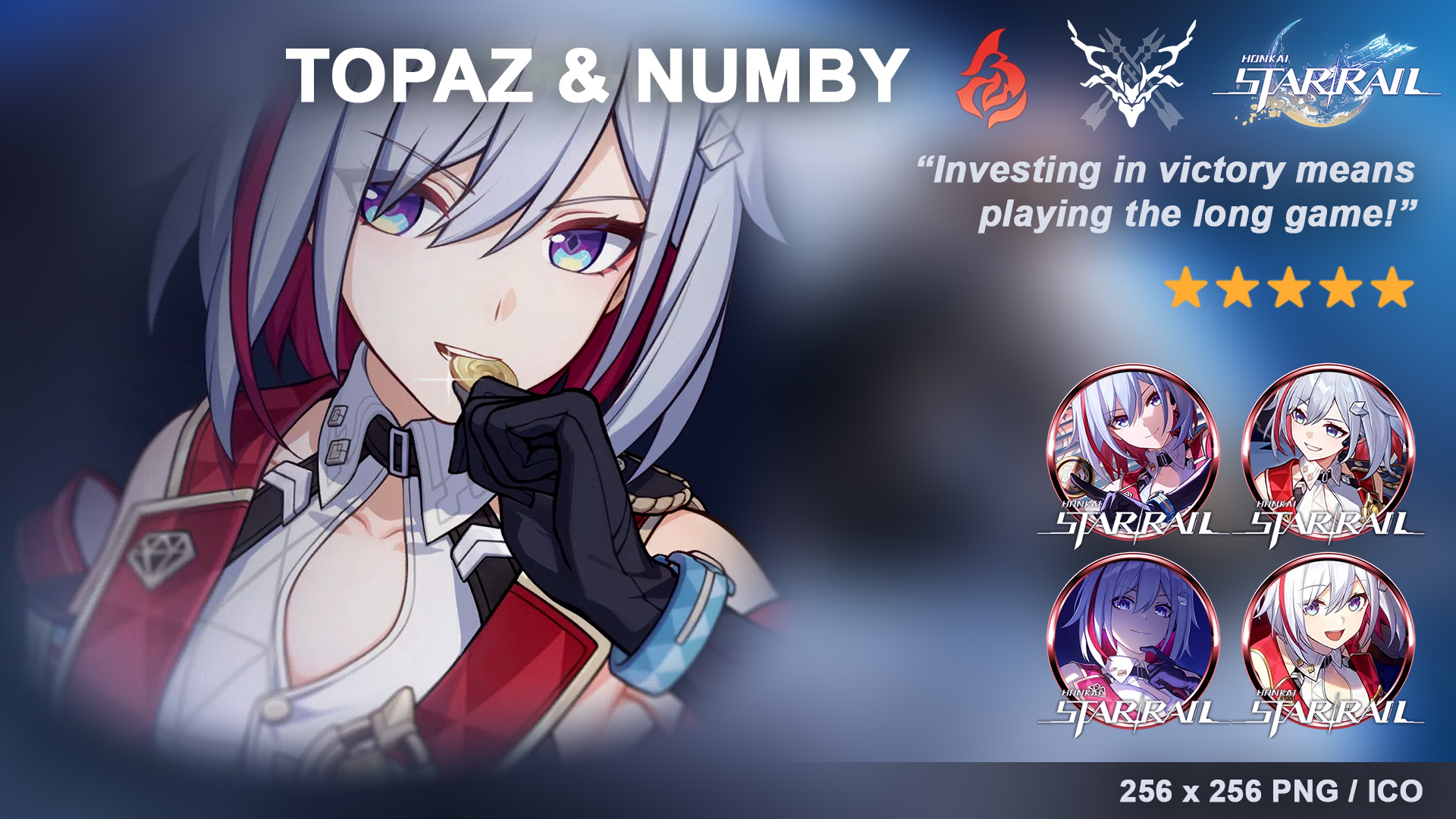 Honkai Star Rail - Topaz and Numby by Icons-WORKSHOP on DeviantArt