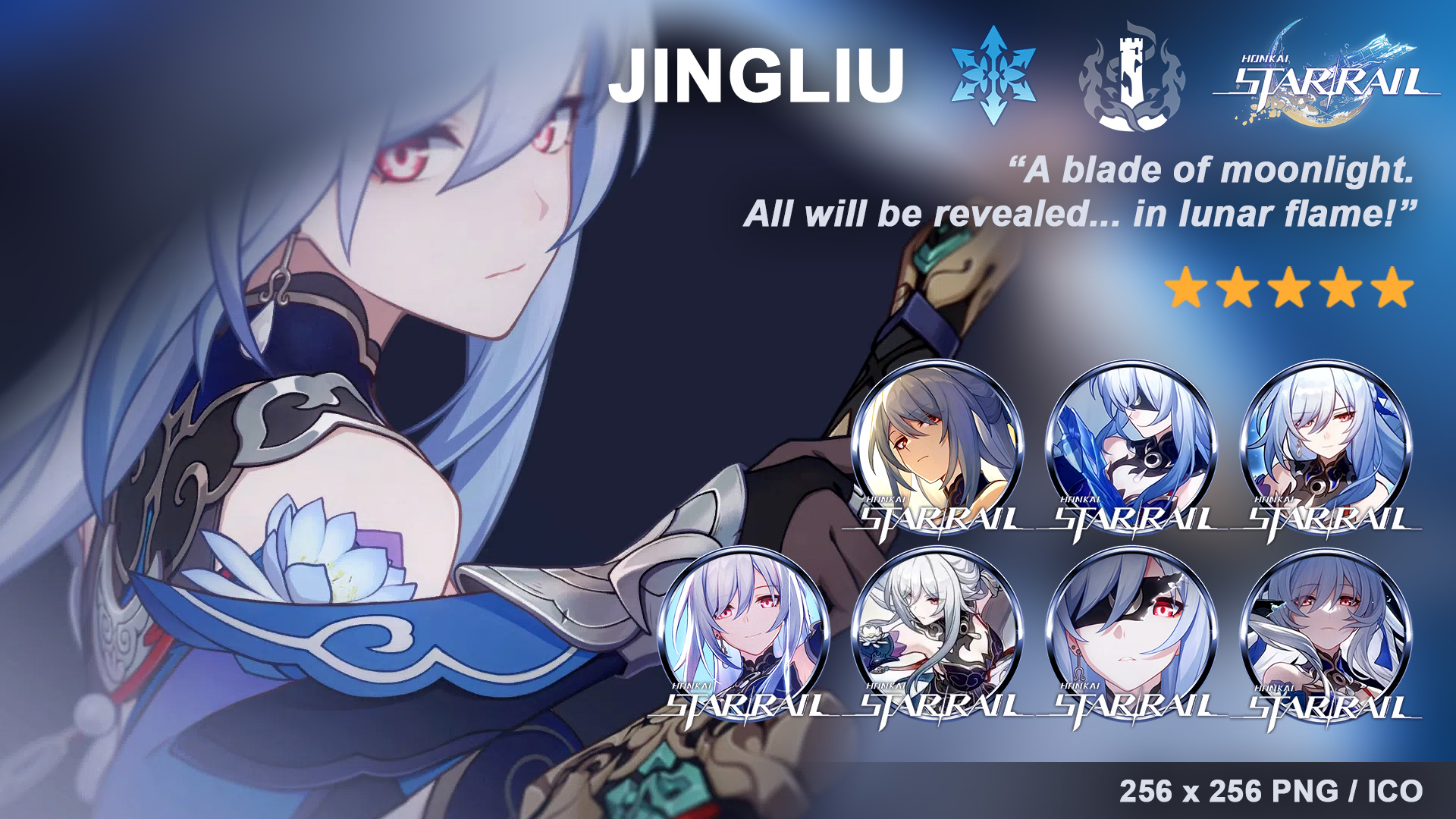 ICONS - Honkai Star Rail - Jingliu by Icons-WORKSHOP on DeviantArt