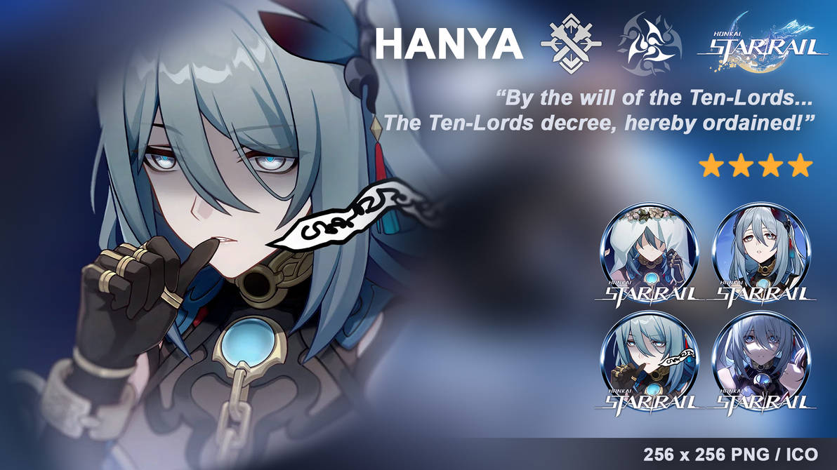 ICONS - Honkai Star Rail - Hanya by Icons-WORKSHOP on DeviantArt