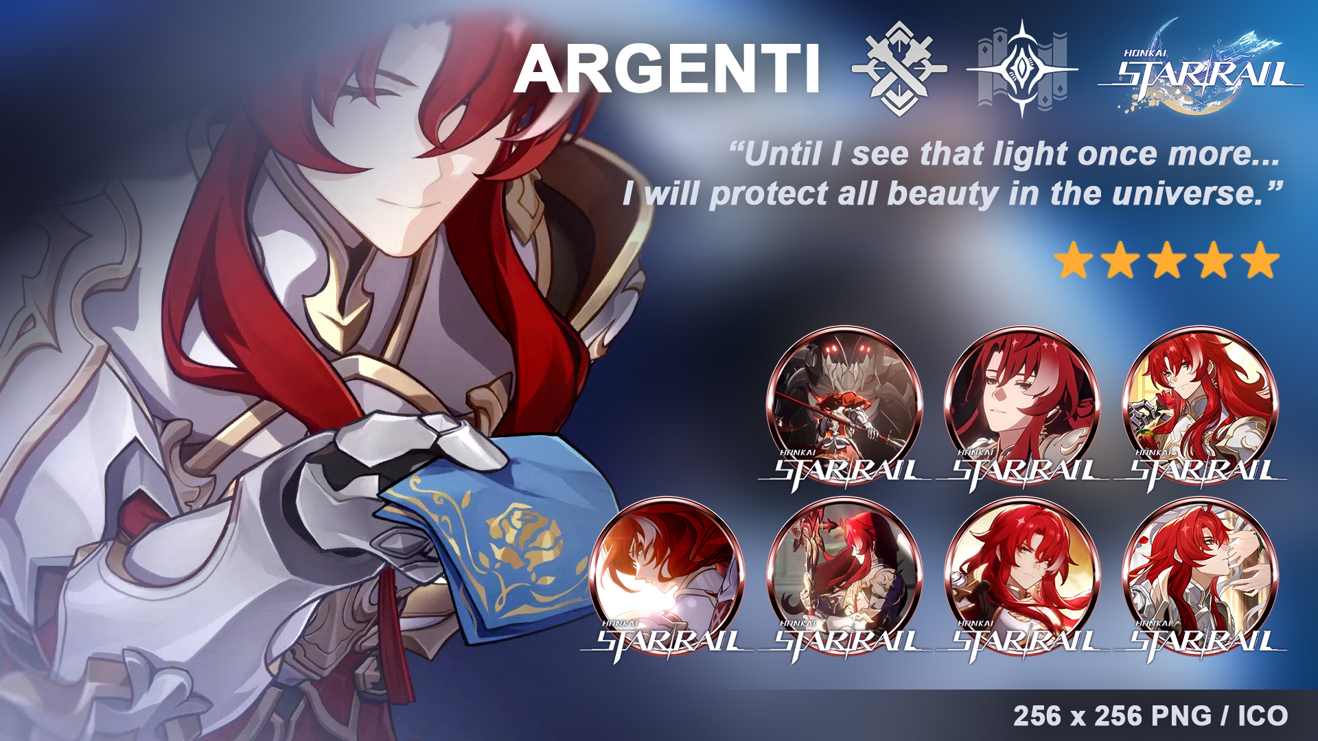 Honkai Star Rail - Argenti by Icons-WORKSHOP on DeviantArt