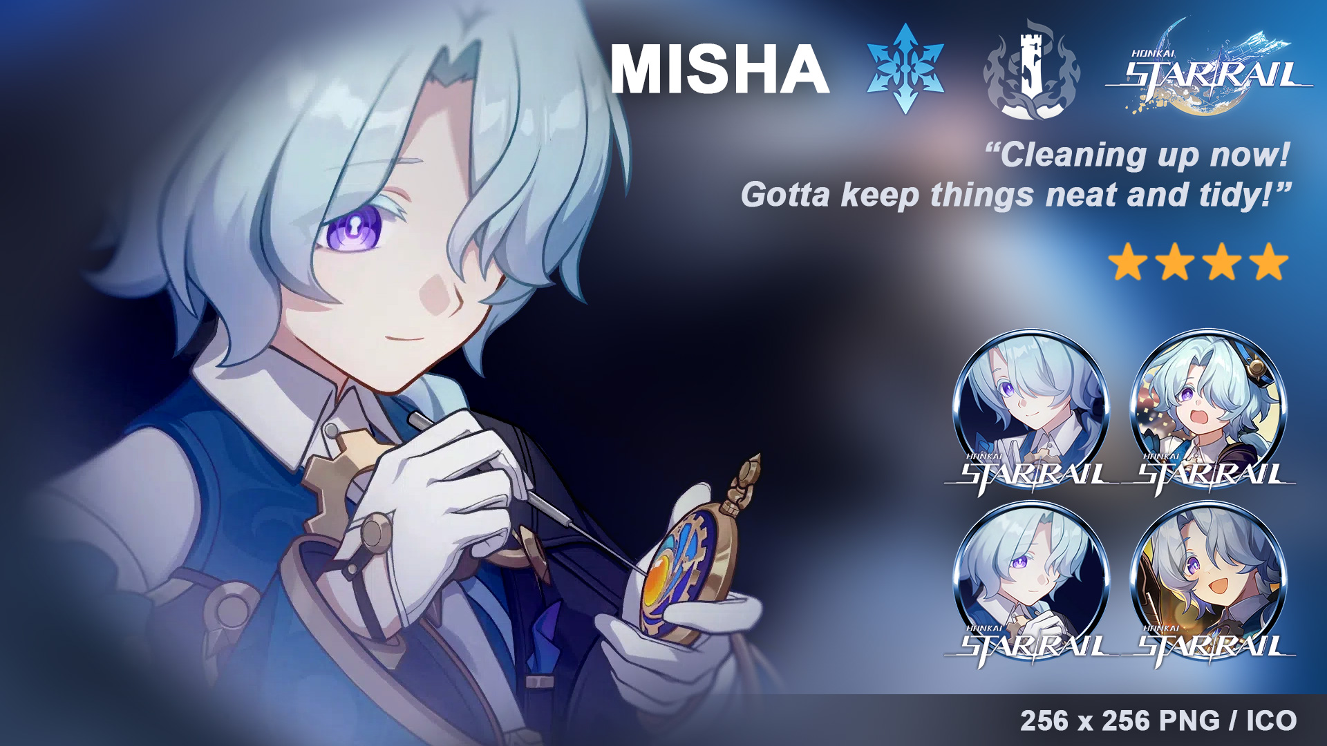 Honkai Star Rail - Misha by Icons-WORKSHOP on DeviantArt