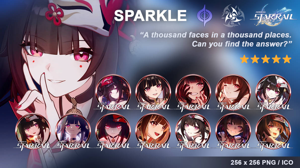 Honkai Star Rail - Sparkle by Icons-WORKSHOP on DeviantArt