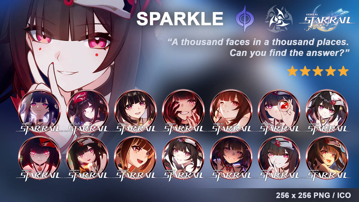 Honkai Star Rail - Sparkle by Icons-WORKSHOP on DeviantArt