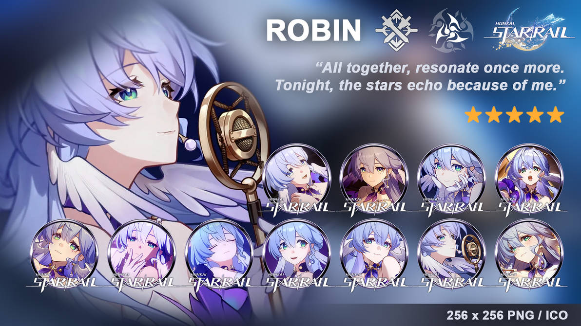 ICONS - Honkai Star Rail - Robin by Icons-Nexus on DeviantArt