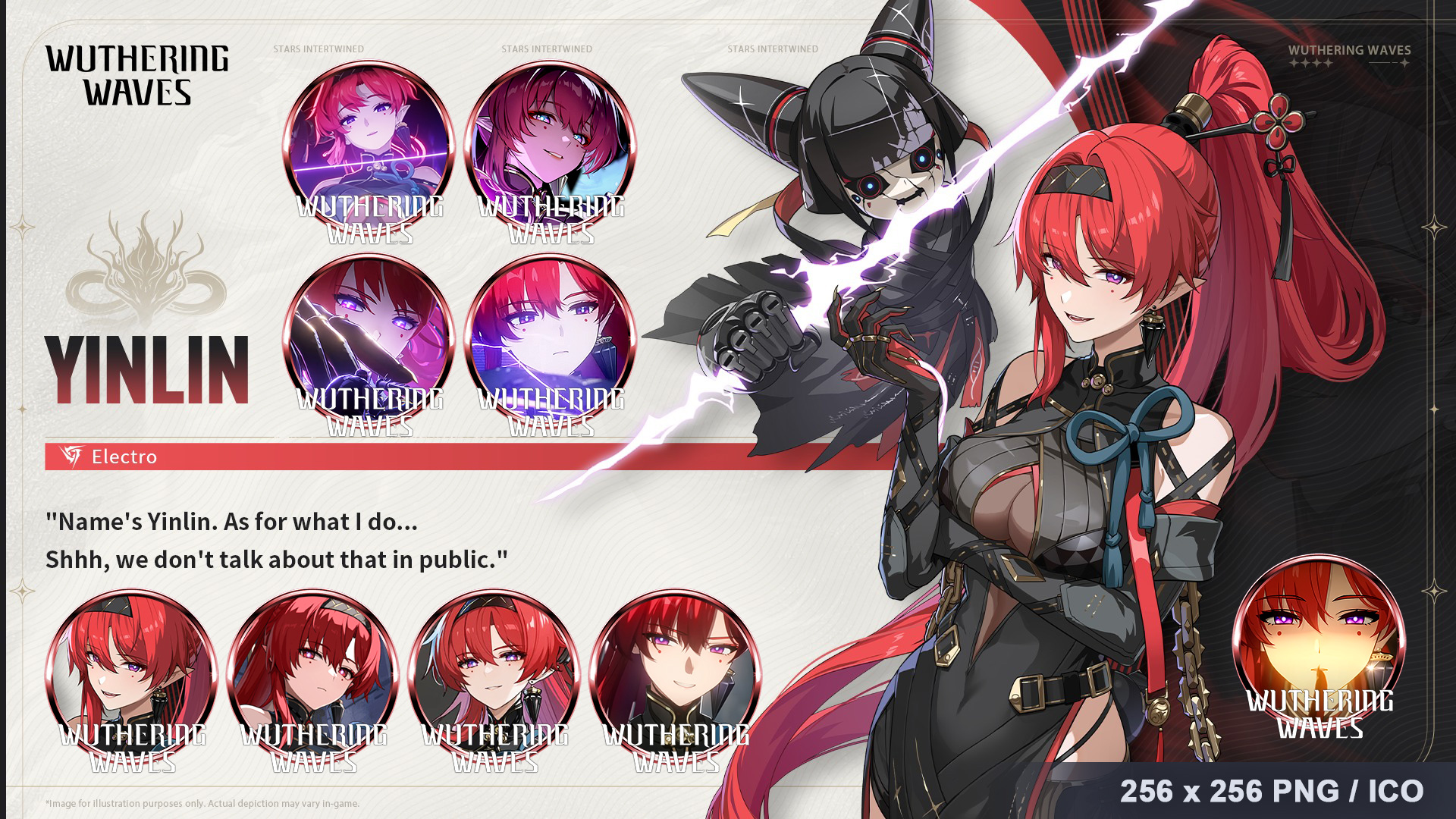 ICONS - Wuthering Waves - Yinlin by Icons-WORKSHOP on DeviantArt