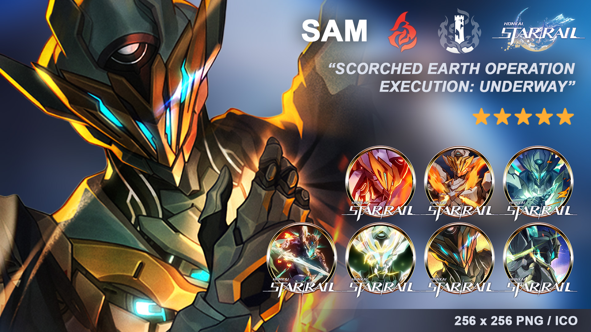 Honkai Star Rail - SAM by Icons-WORKSHOP on DeviantArt