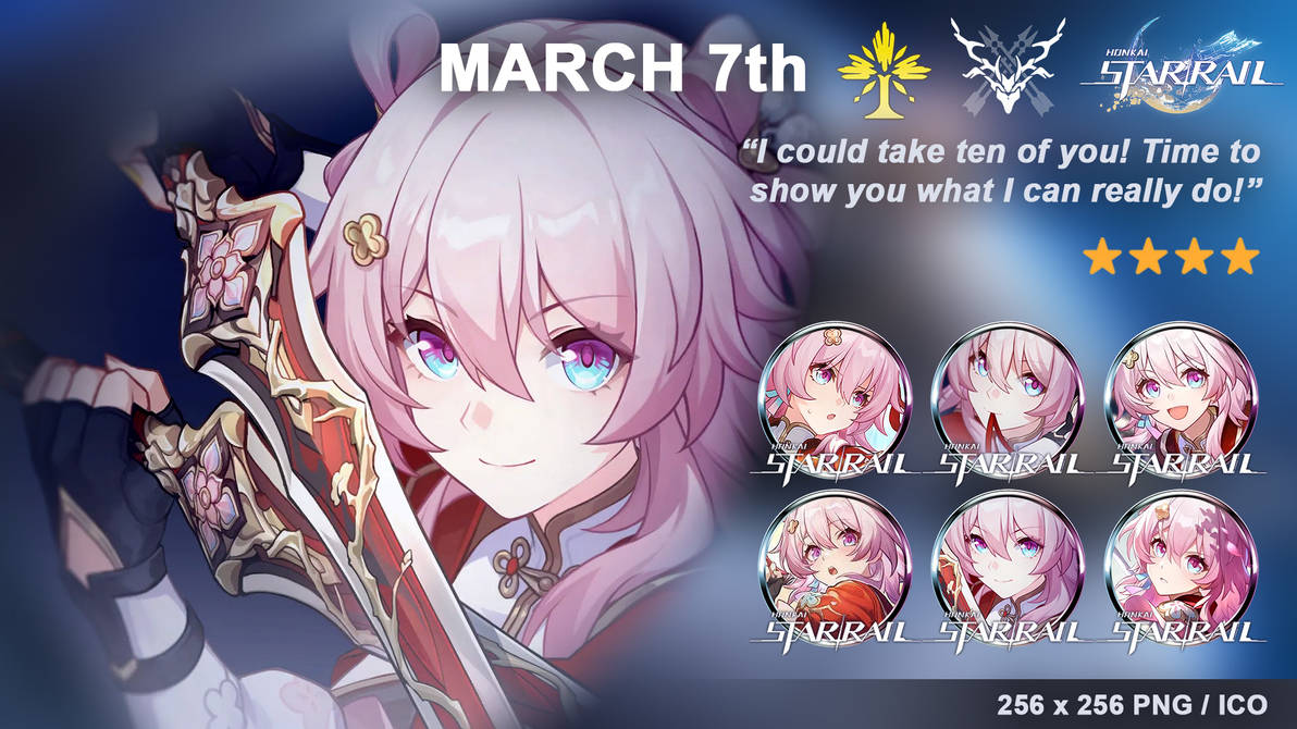 ICONS - Honkai Star Rail - March 7th (The Hunt) by Icons-Nexus on ...