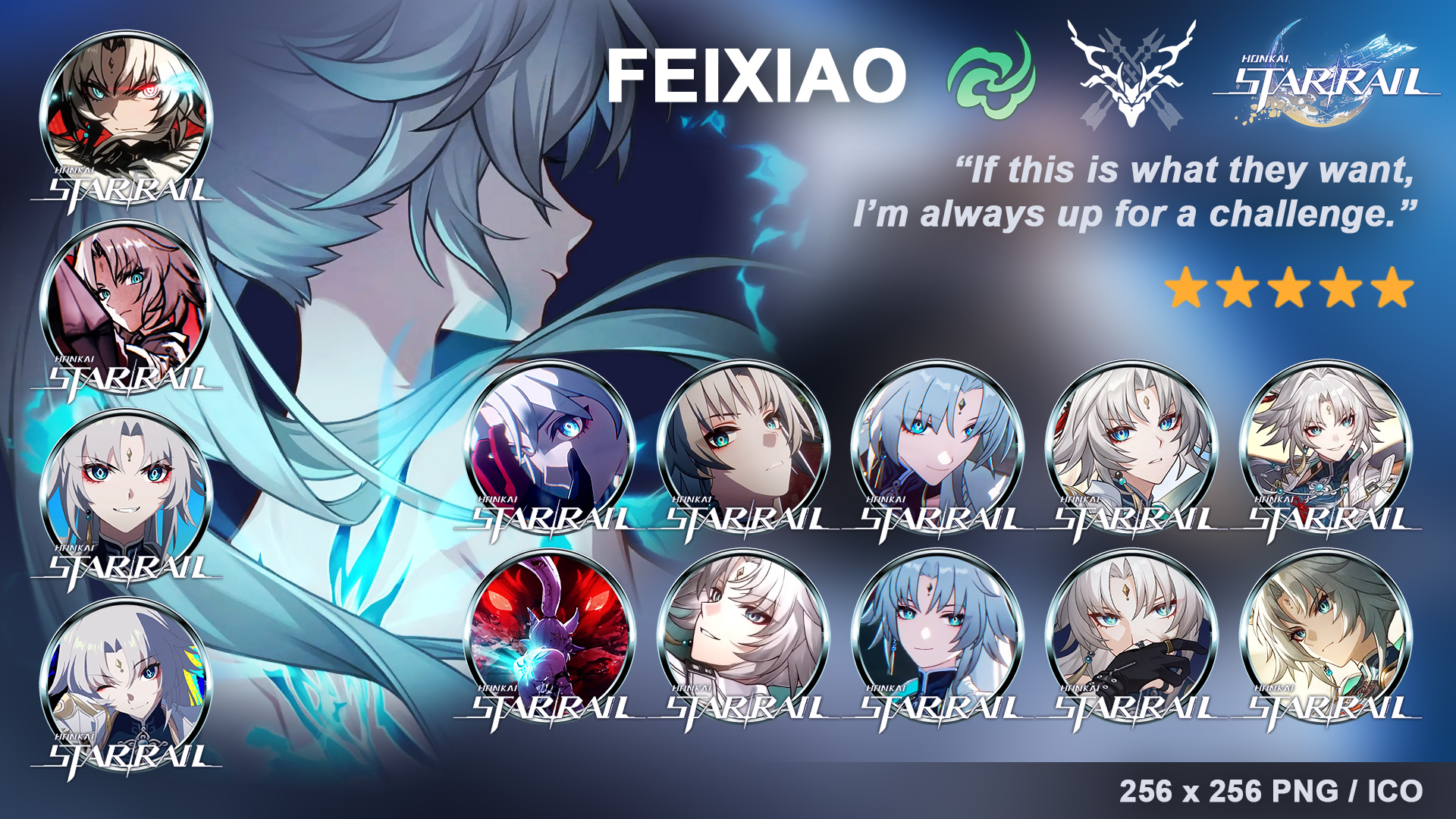 ICONS - Honkai Star Rail - Feixiao by Icons-WORKSHOP on DeviantArt