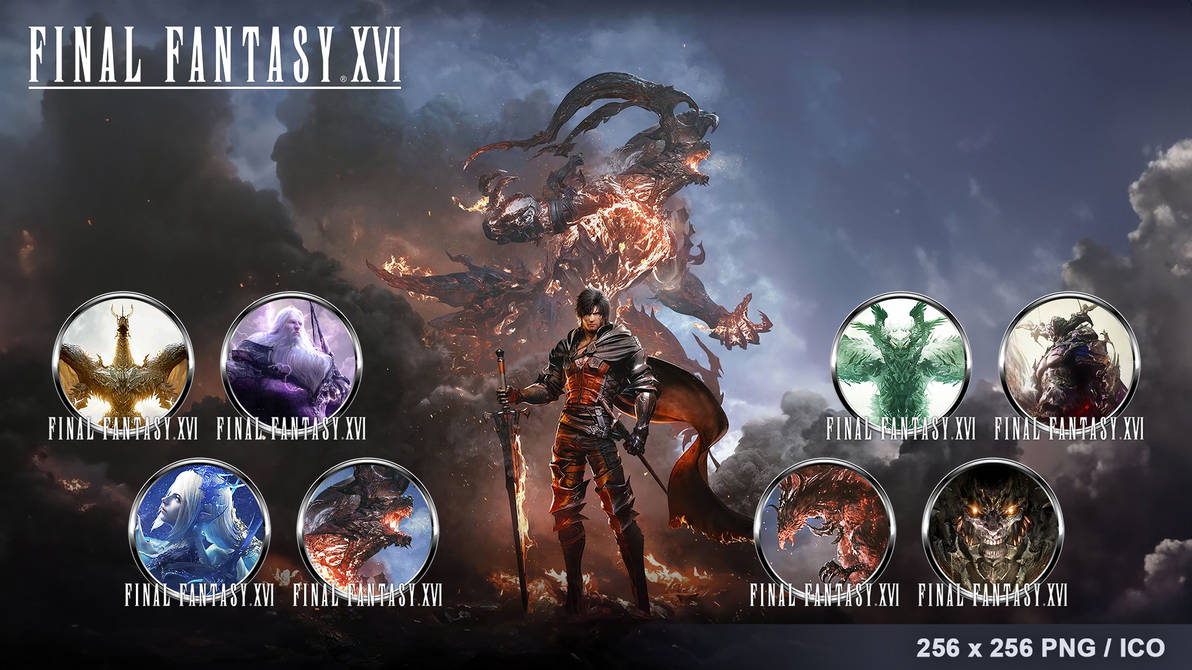 Final Fantasy XVI - Eikons by Icons-WORKSHOP on DeviantArt