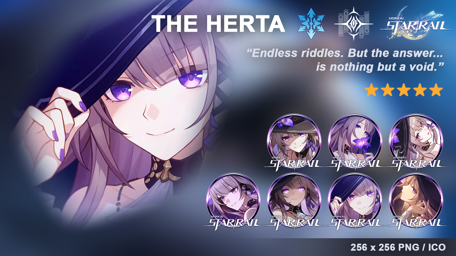ICONS - Honkai Star Rail - The Herta by Icons-Nexus on DeviantArt