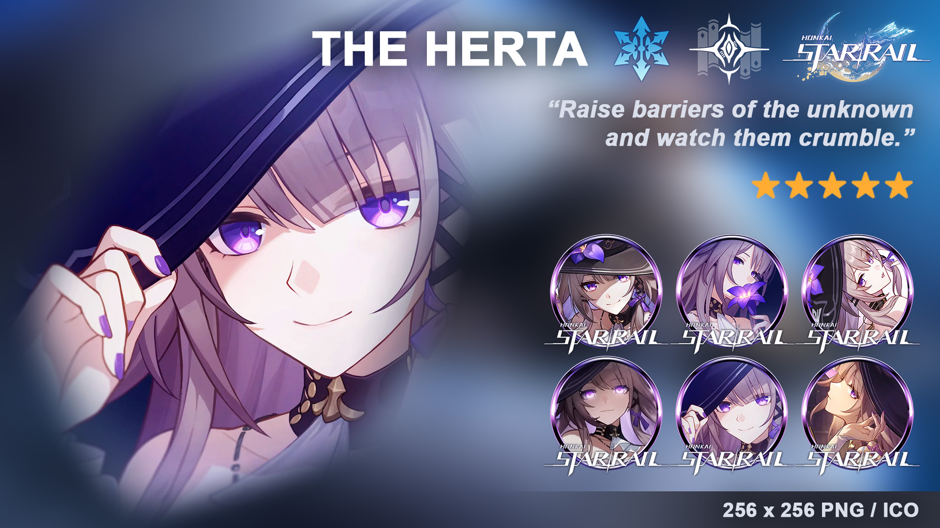 ICONS - Honkai Star Rail - The Herta by Icons-WORKSHOP on DeviantArt