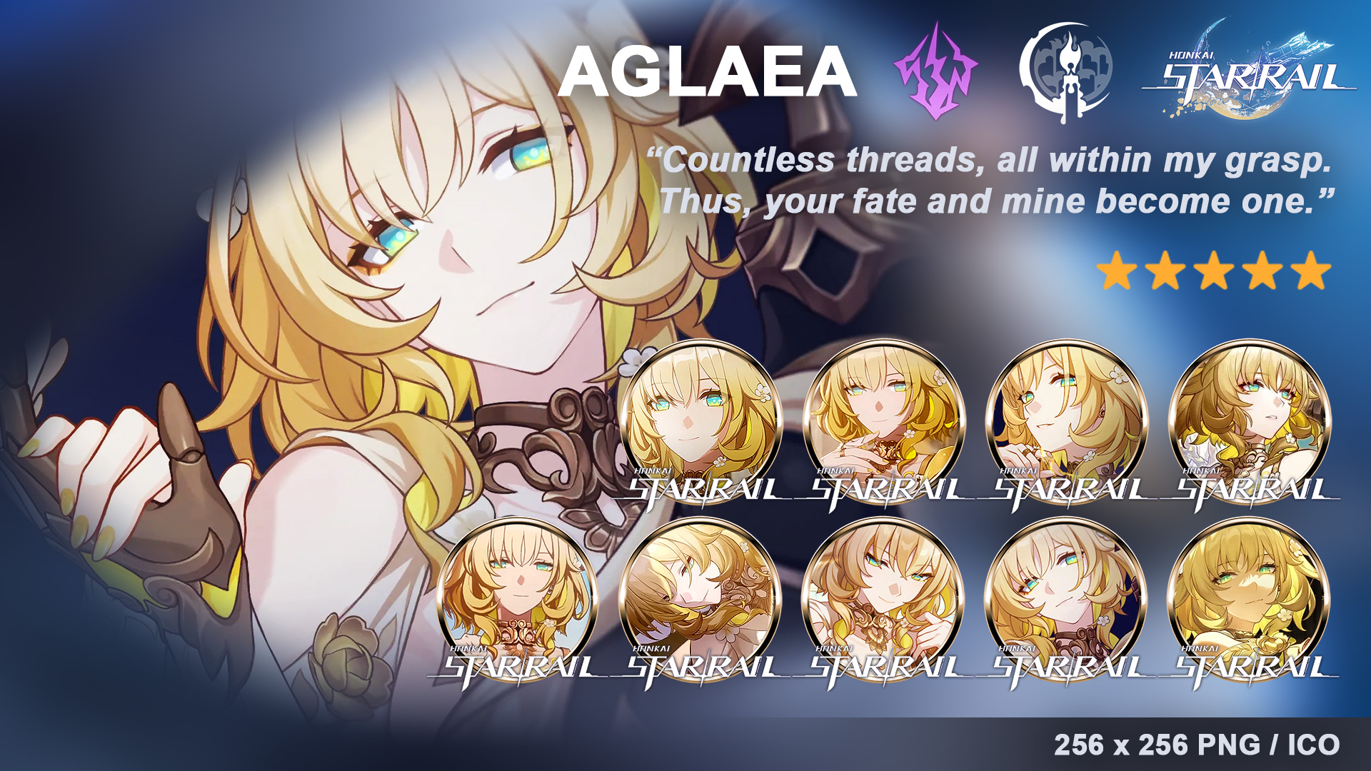 ICONS - Honkai Star Rail - Aglaea by Icons-Nexus on DeviantArt