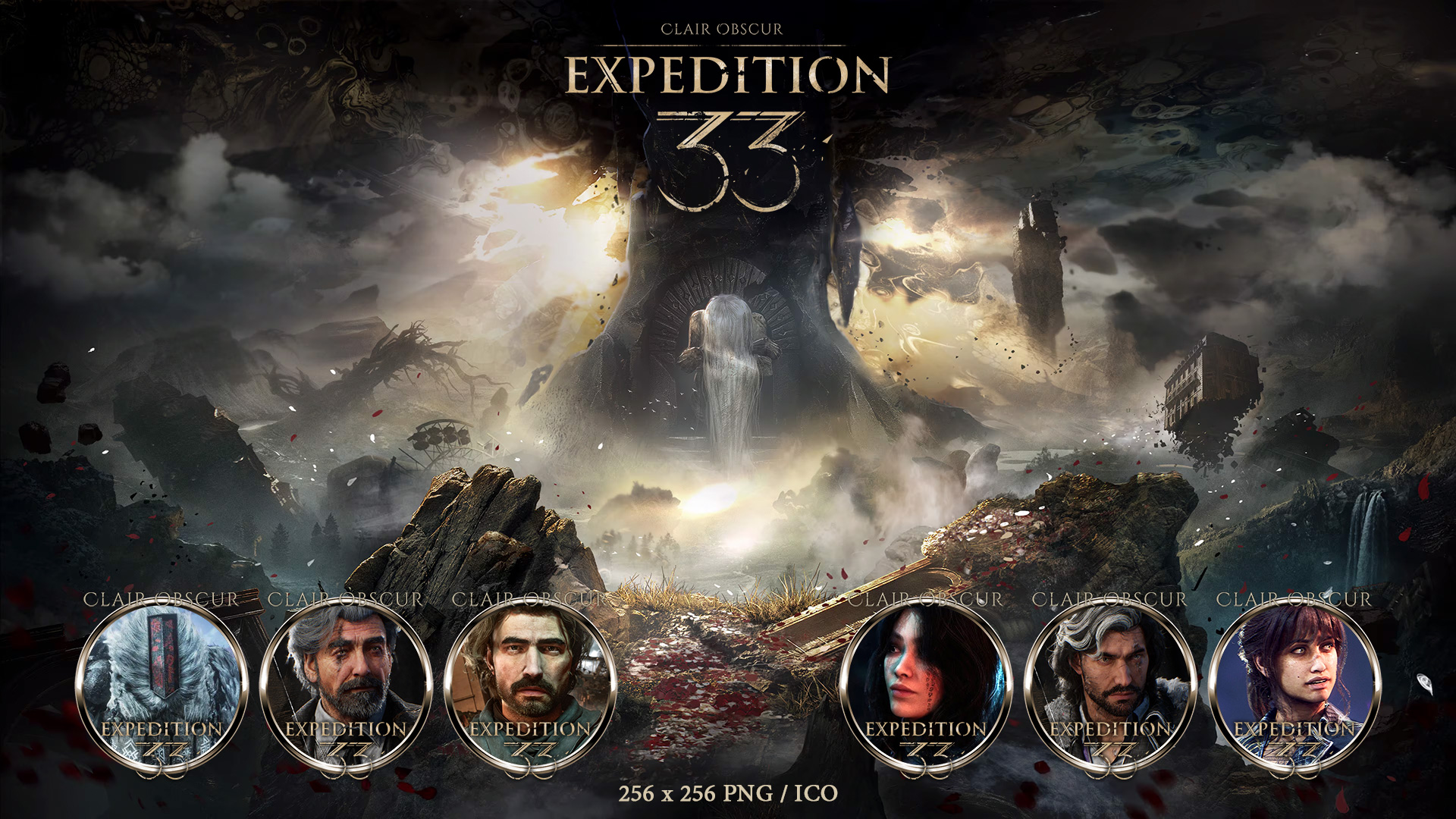 ICONS - Clair Obscur Expedition 33 - Characters #2