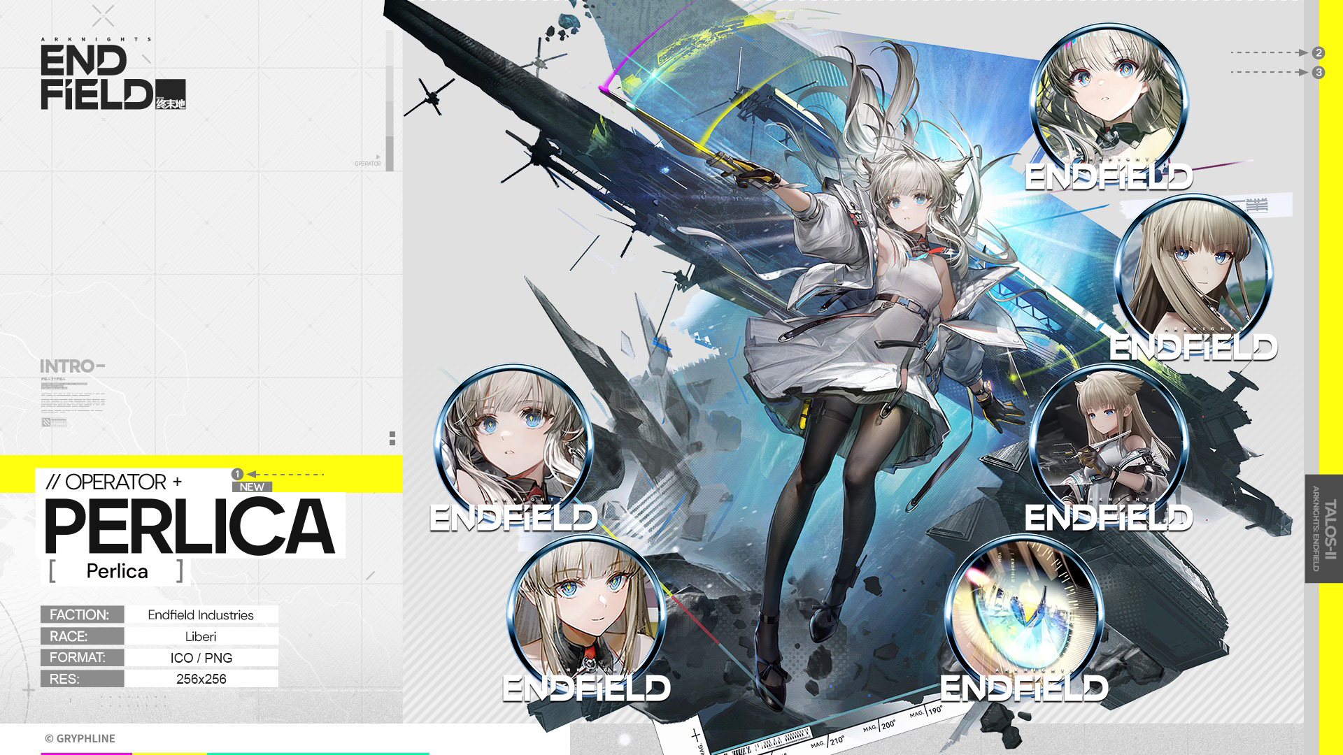 ICONS - Arknights Endfield - Perlica by Icons-Nexus on DeviantArt