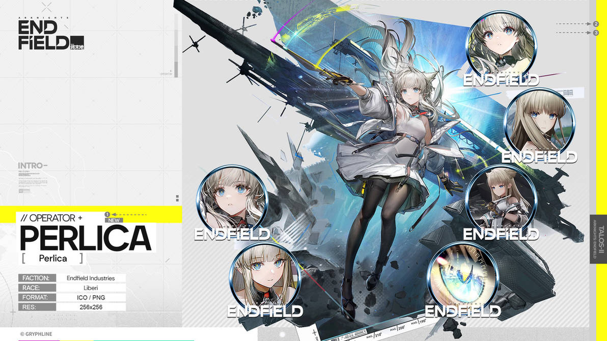 ICONS - Arknights Endfield - Perlica by Icons-Nexus on DeviantArt