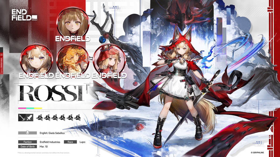 ICONS - Arknights Endfield - Rossi by Icons-Nexus on DeviantArt