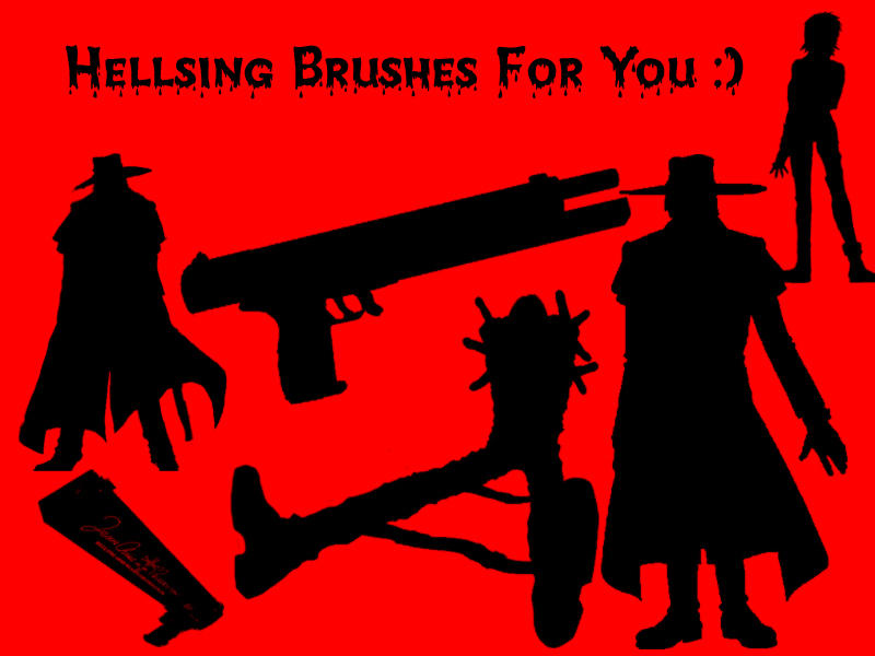 Hellsing Brush Pack by wolfkid15 on DeviantArt