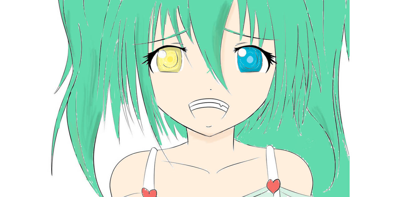 Hatsune Miku Shading by GoldenSketch3411 on DeviantArt