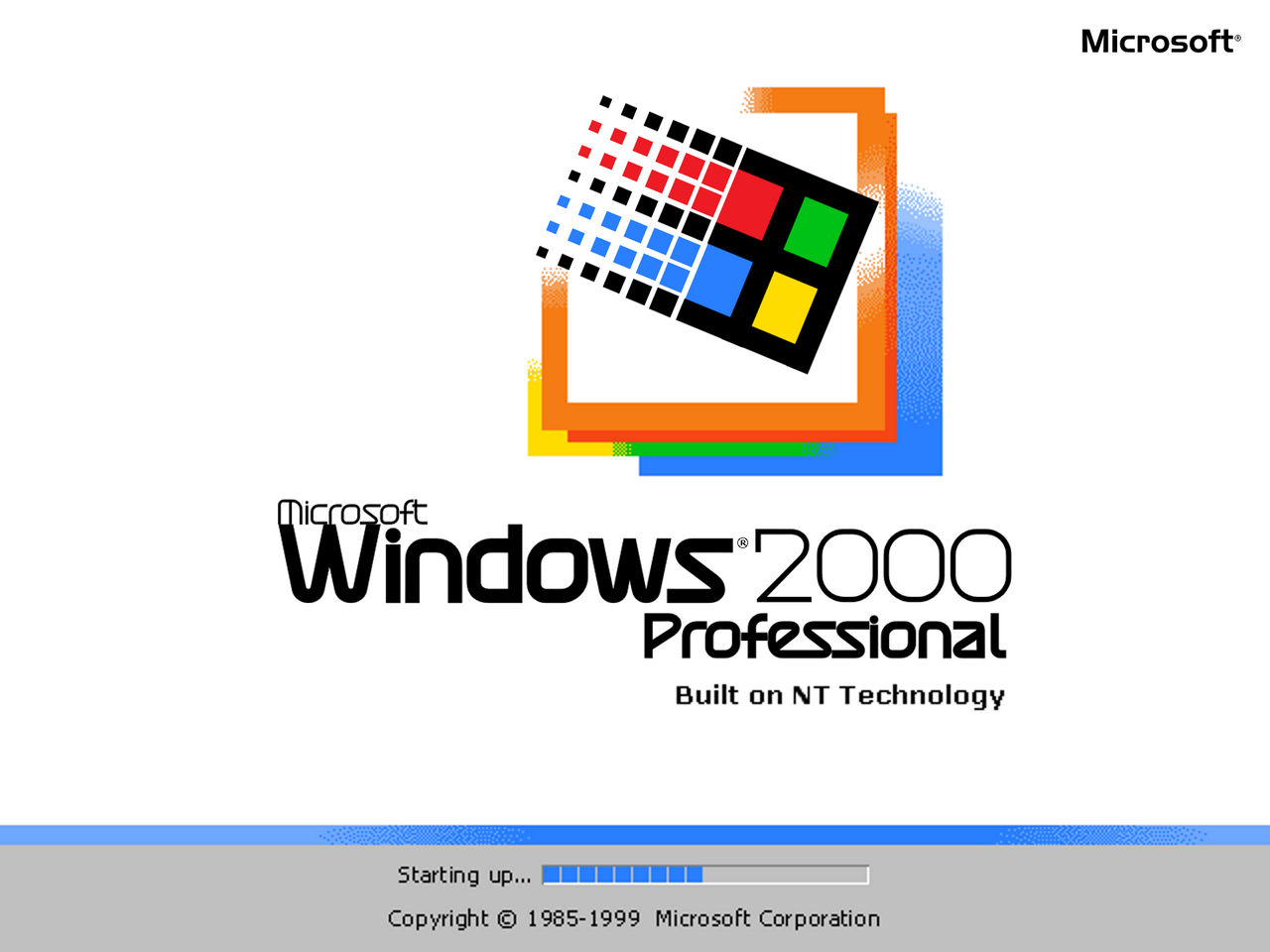 Microsoft Windows 2000 Logo