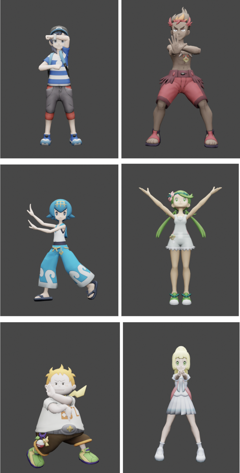 Z Move Poses Pack 1 for MMD by Cosmogriff on DeviantArt