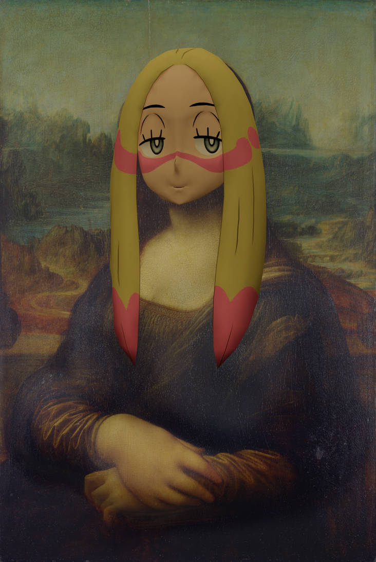Mina Lisa (GIF Version) by Cosmogriff on DeviantArt