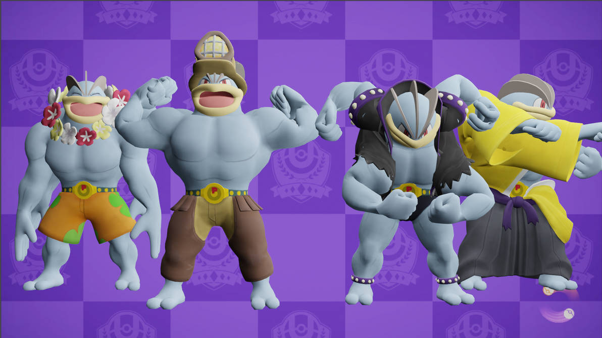 Machamp dl for MMD (Pokemon Unite) by Cosmogriff on DeviantArt