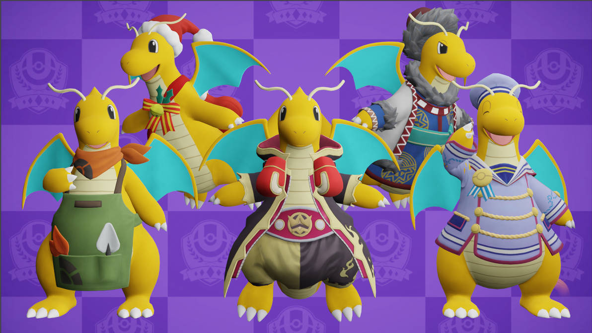 Dragonite dl for MMD (Pokemon Unite) by Cosmogriff on DeviantArt