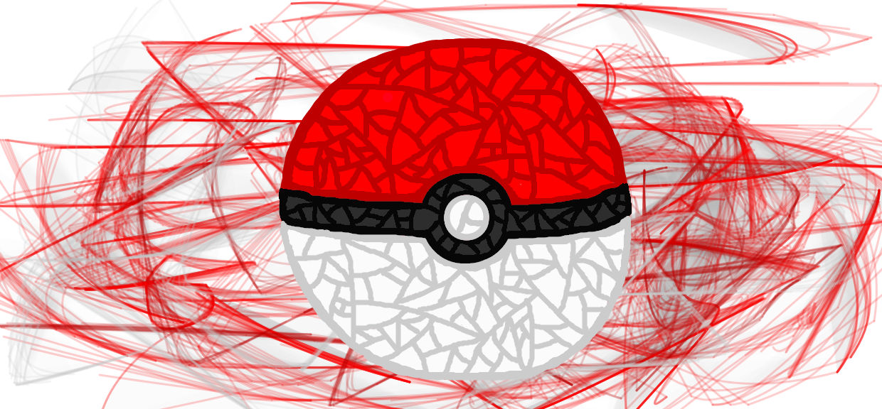 Mosaic-like Pokeball by AnimeGirlSakura on DeviantArt
