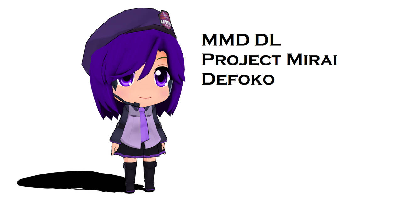 [MMD DL] Project Mirai DX Defoko by FreezyChan-3Dreams on DeviantArt