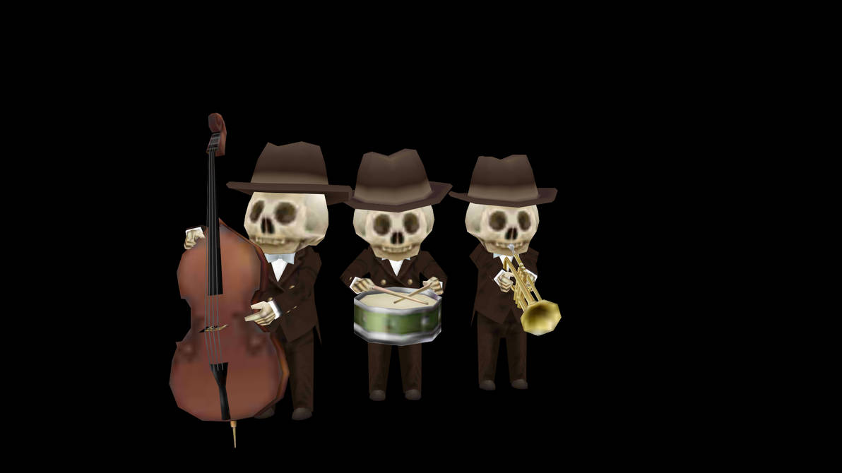 [OLD] Skeleton Orchestra by FreezyChan-3Dreams on DeviantArt