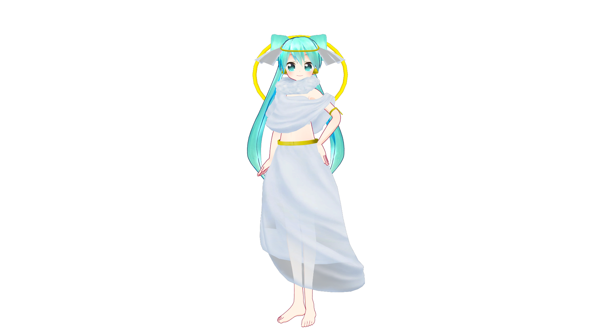 [MMD DL] Kemika Style Holy Goddess Miku by FreezyChan-3Dreams on DeviantArt