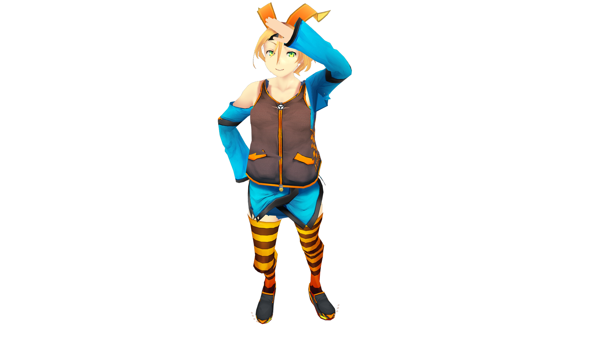 [MMD DL] Unity Kun (Unity-Chan genderbend ver) by FreezyChan-3Dreams on ...