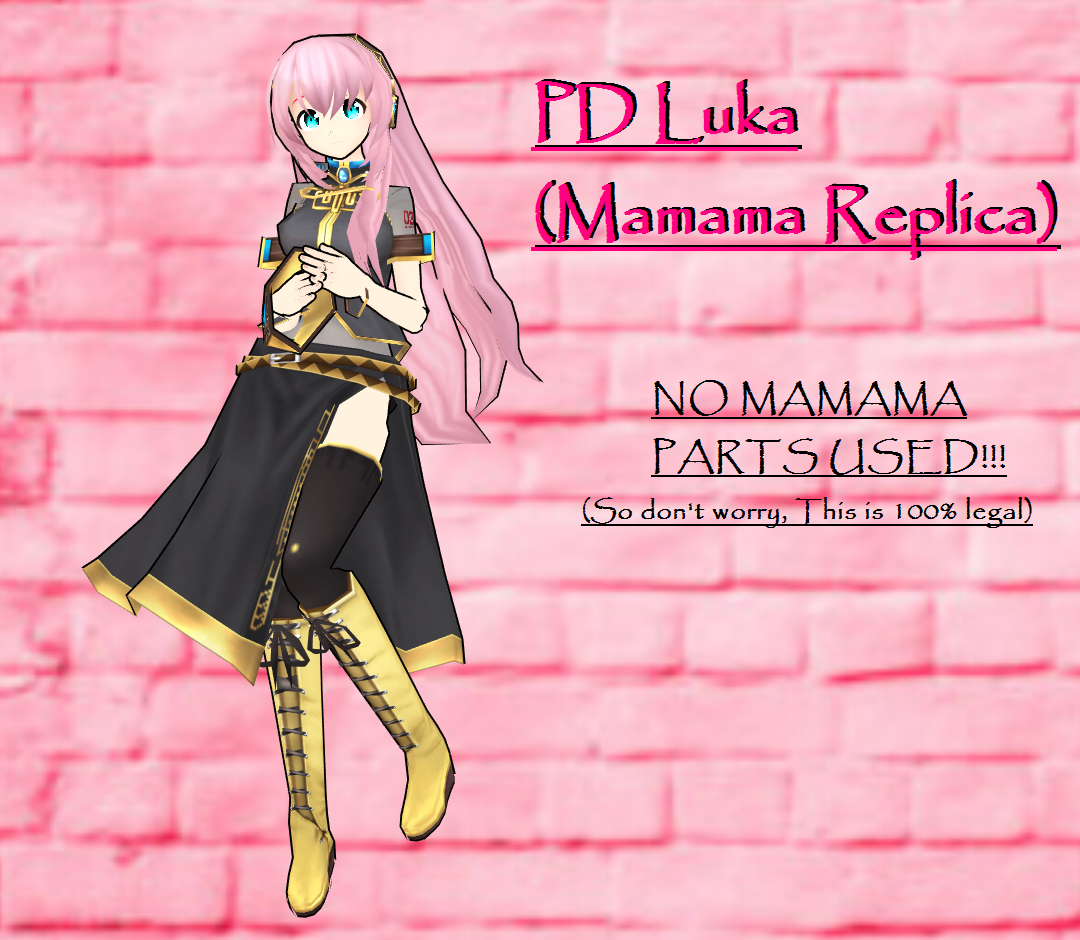 [MMD DL] PD Luka (Mamama Replica) by FreezyChan-3Dreams on DeviantArt