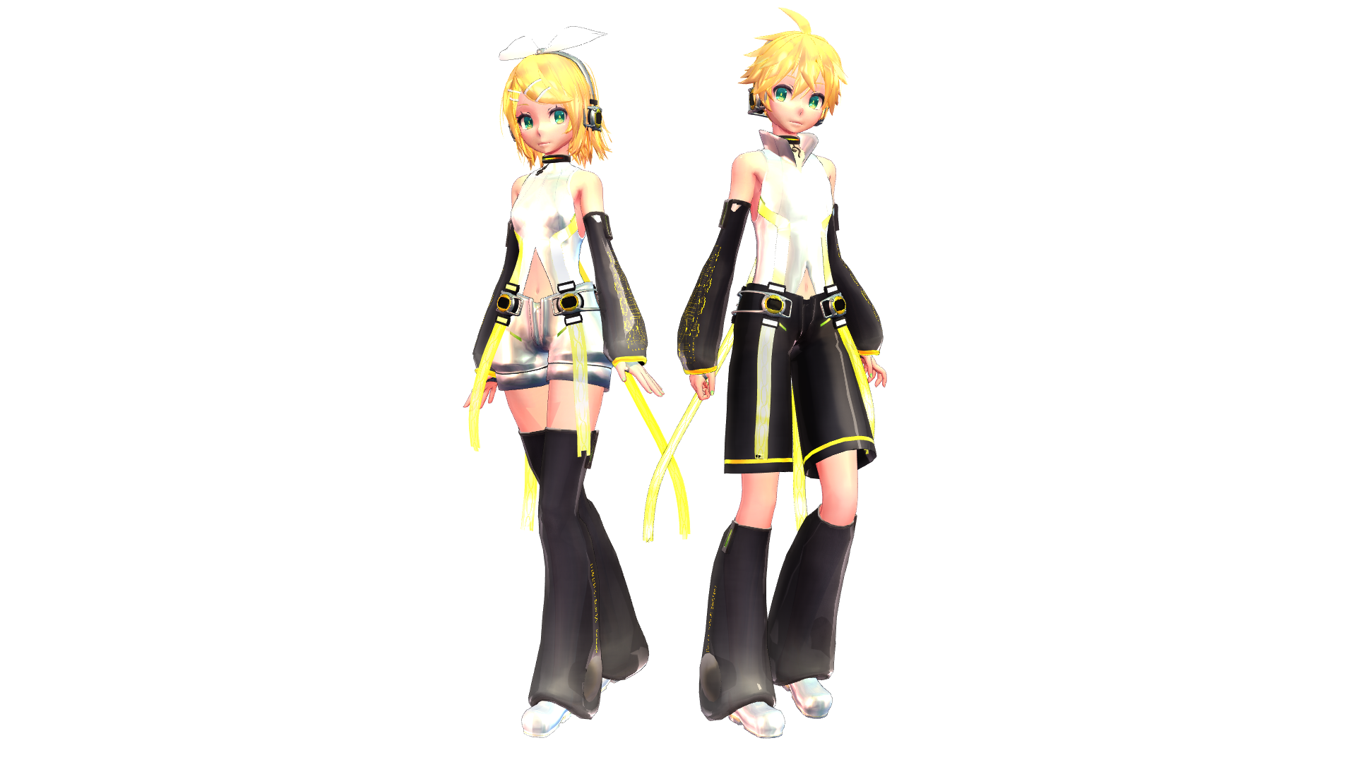 (DL) TDA Kagamines Append Edit by FreezyChan-3Dreams on DeviantArt