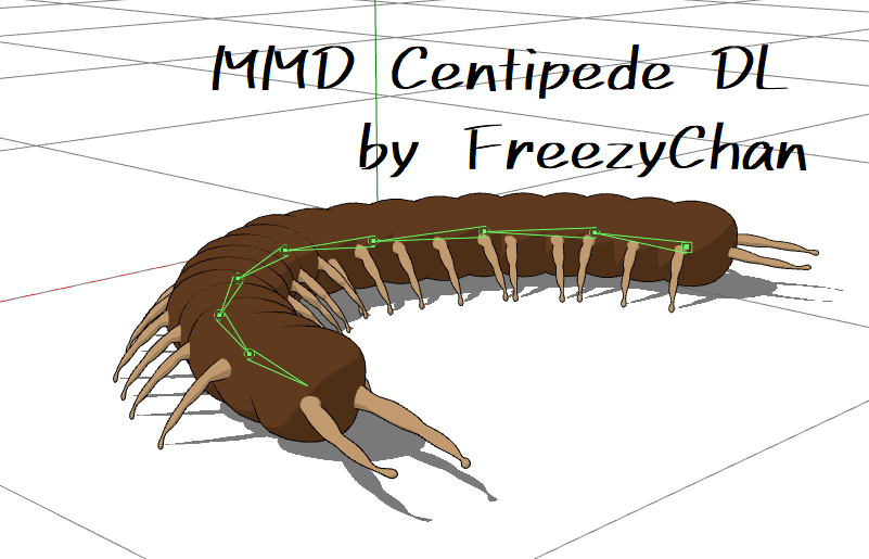 MMD Centipede +DL by FreezyChan-3Dreams on DeviantArt
