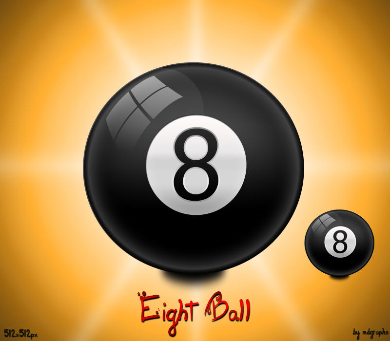 8 Ball Dock Icon by MDGraphs on DeviantArt