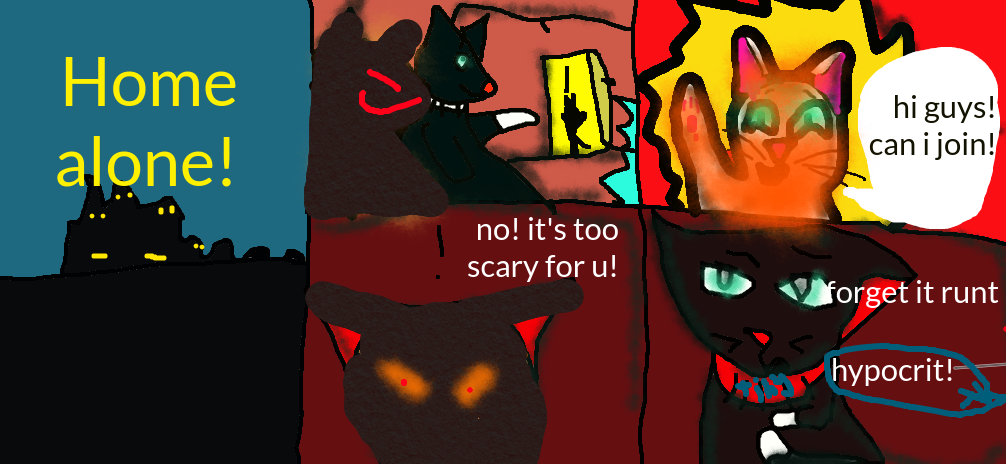 Home alone pg 1 by Warriorcatsgeeks on DeviantArt