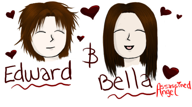 Edward and Bella Chibi by AssassinedAngel on DeviantArt