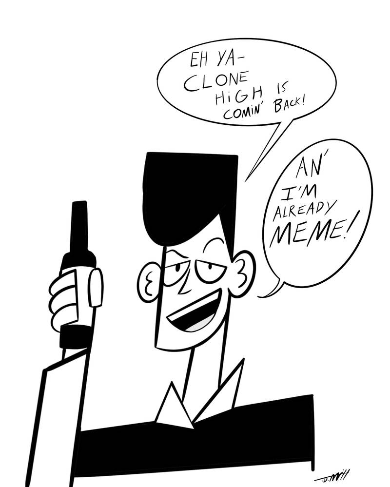 JFK from clone high by cagedcreature on DeviantArt